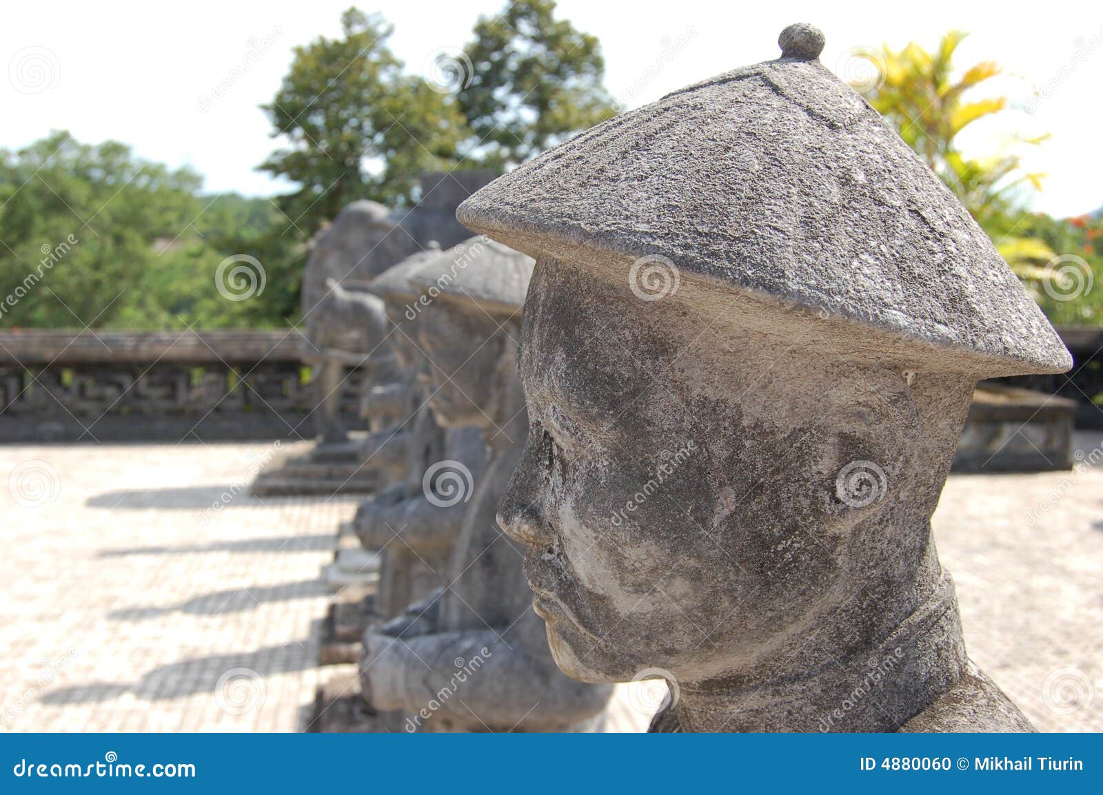 The stone soldier stock photo. Image of imperator, central - 4880060