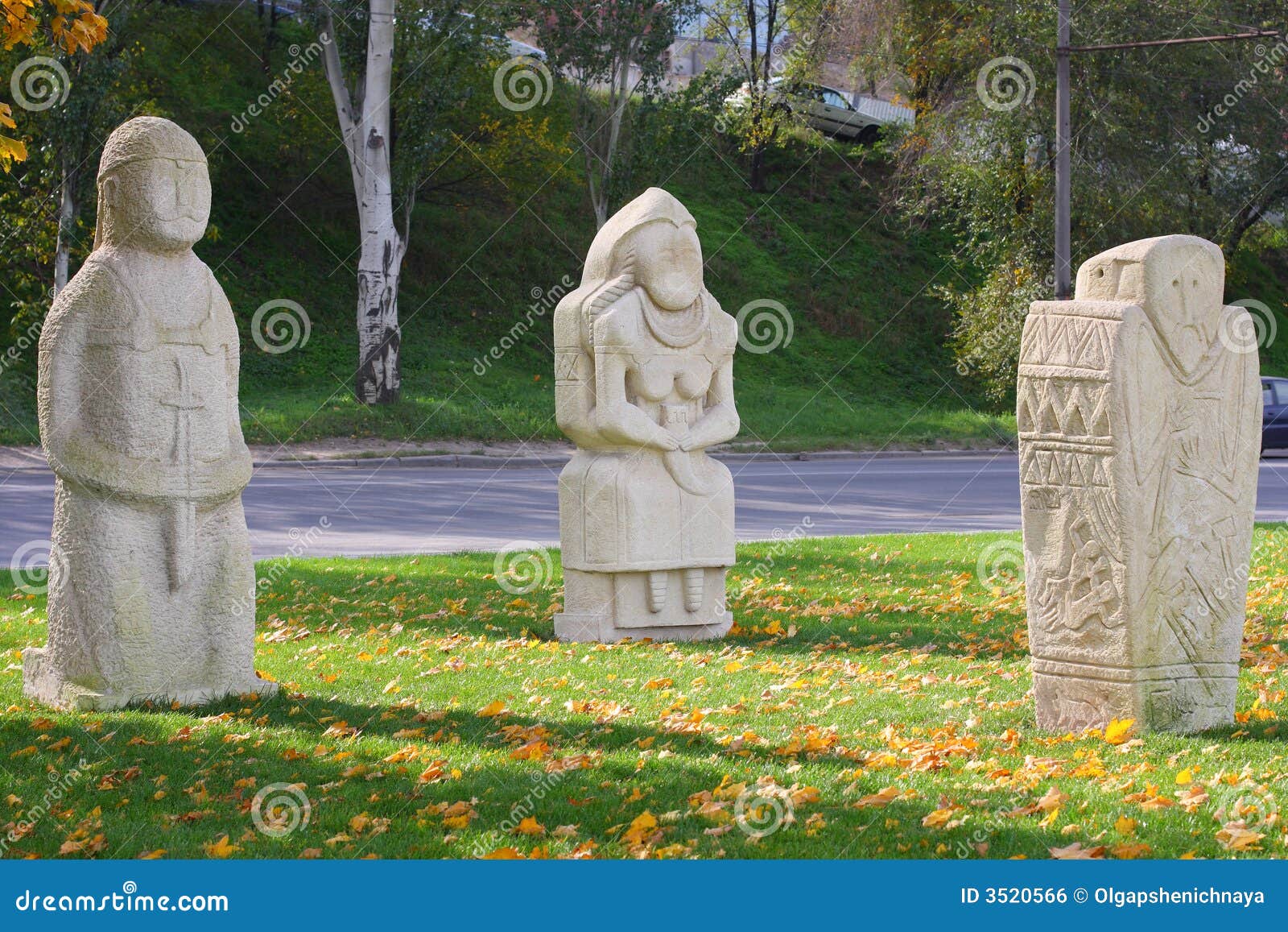 Stone soldiers stock photo. Image of soldiers, traditional - 3520566