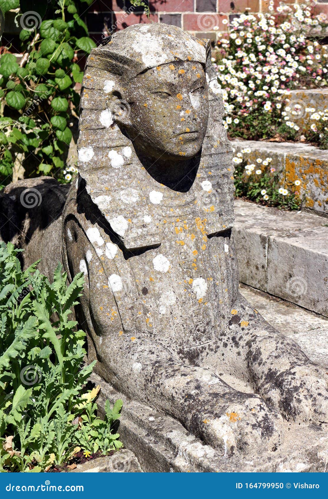 Sphinx Statue stock photo. Image of england, culture - 164799950
