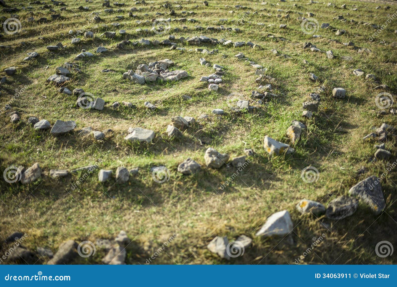 Stone Spiral stock image. Image of abstract, circle, rocks - 34063911