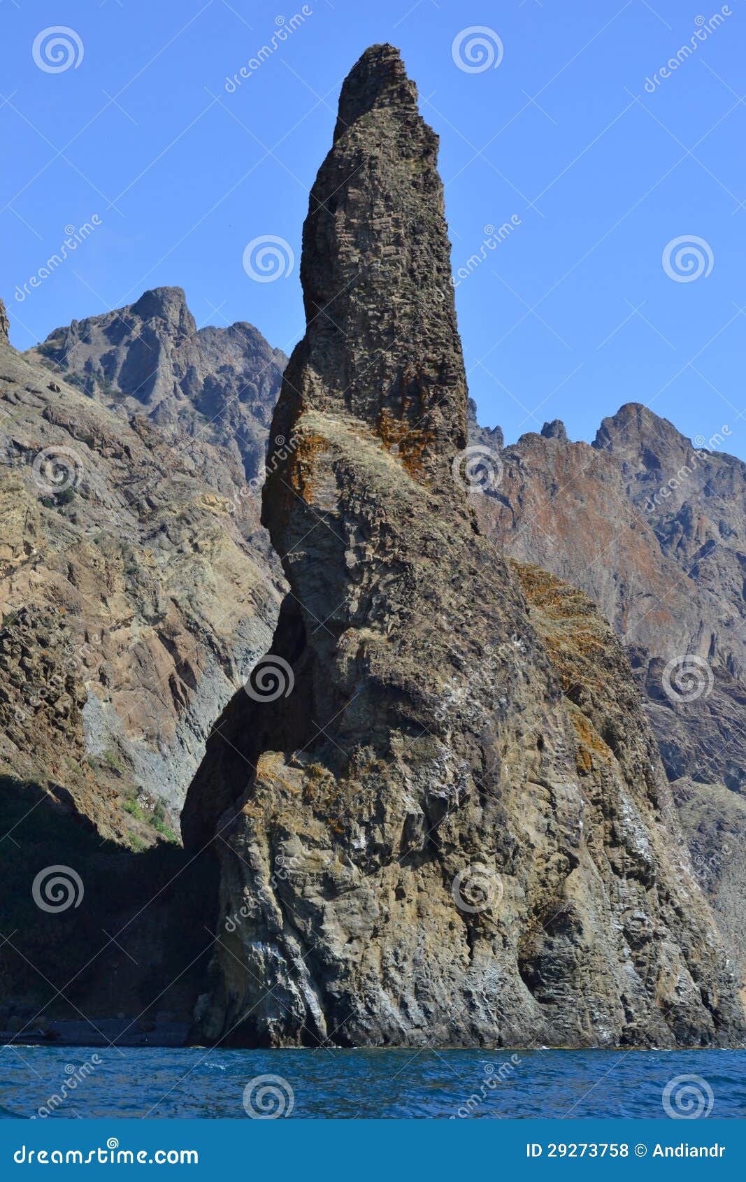 Stone spire stock photo. Image of ukraine, hills, massif - 29273758