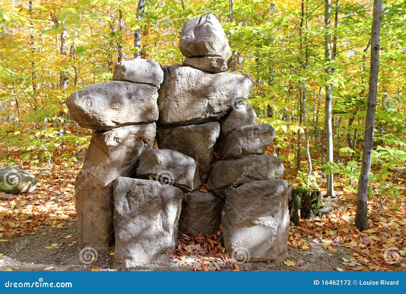 Stone spirit stock photo. Image of fall, tree, civilization - 16462172