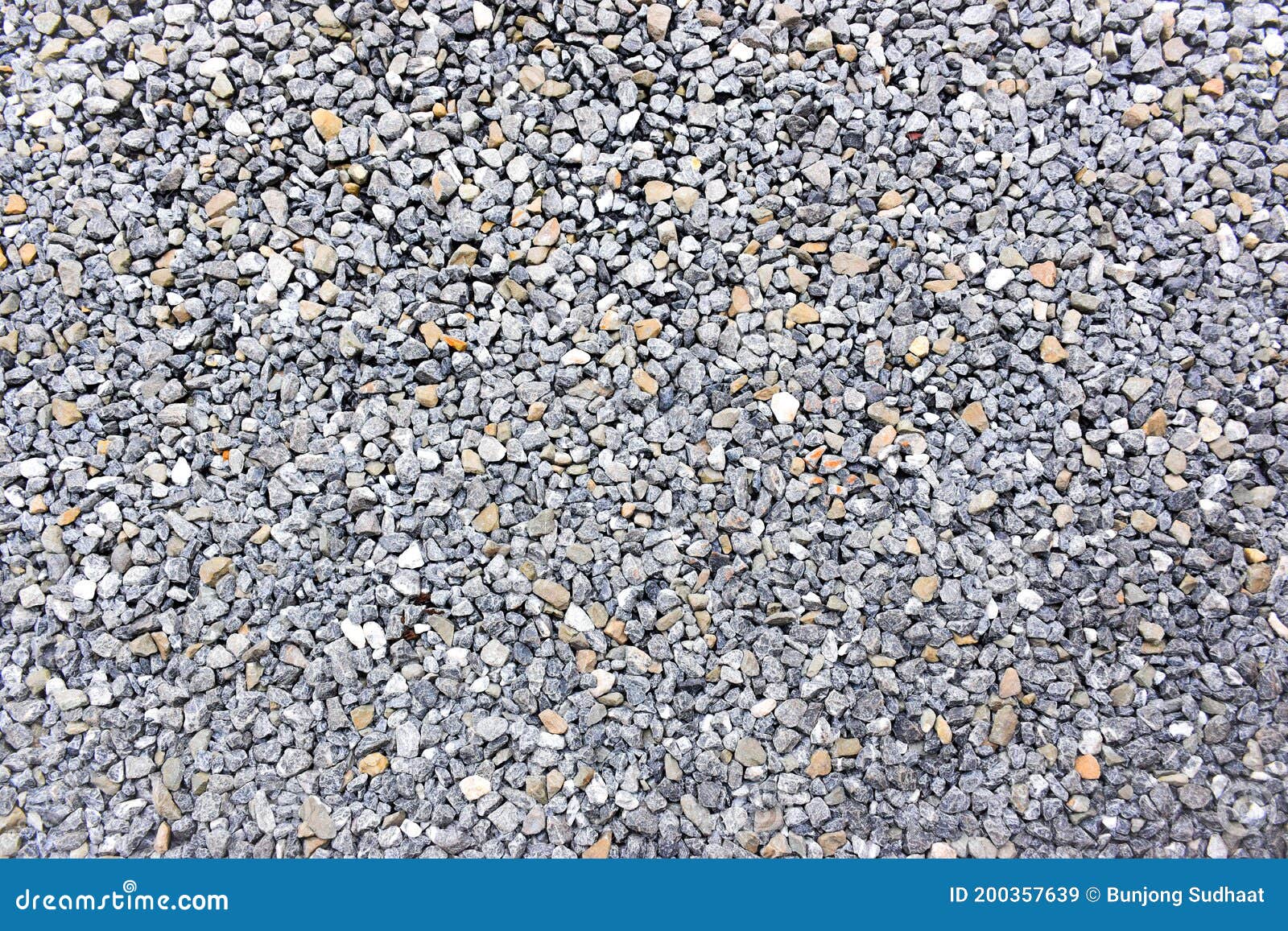 Stone Sprinkle on the Ground for Textured and Background. Stock Image ...