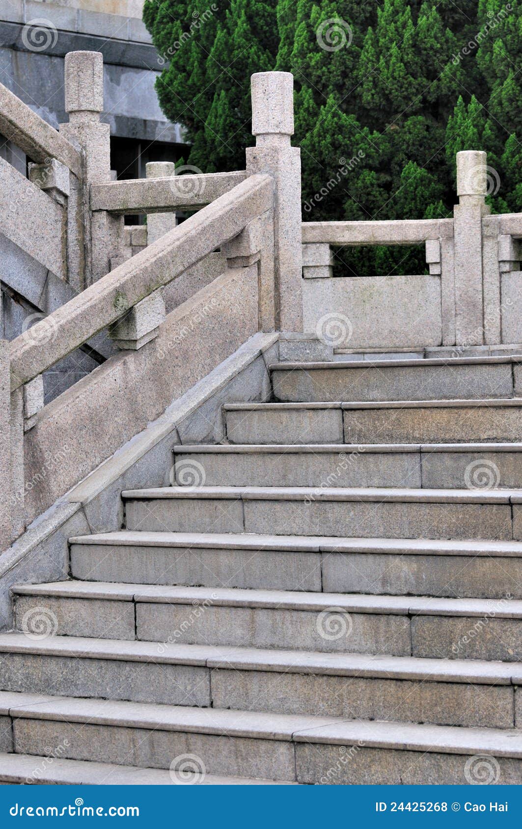 Stone stage and cypress stock photo. Image of architecture - 24425268