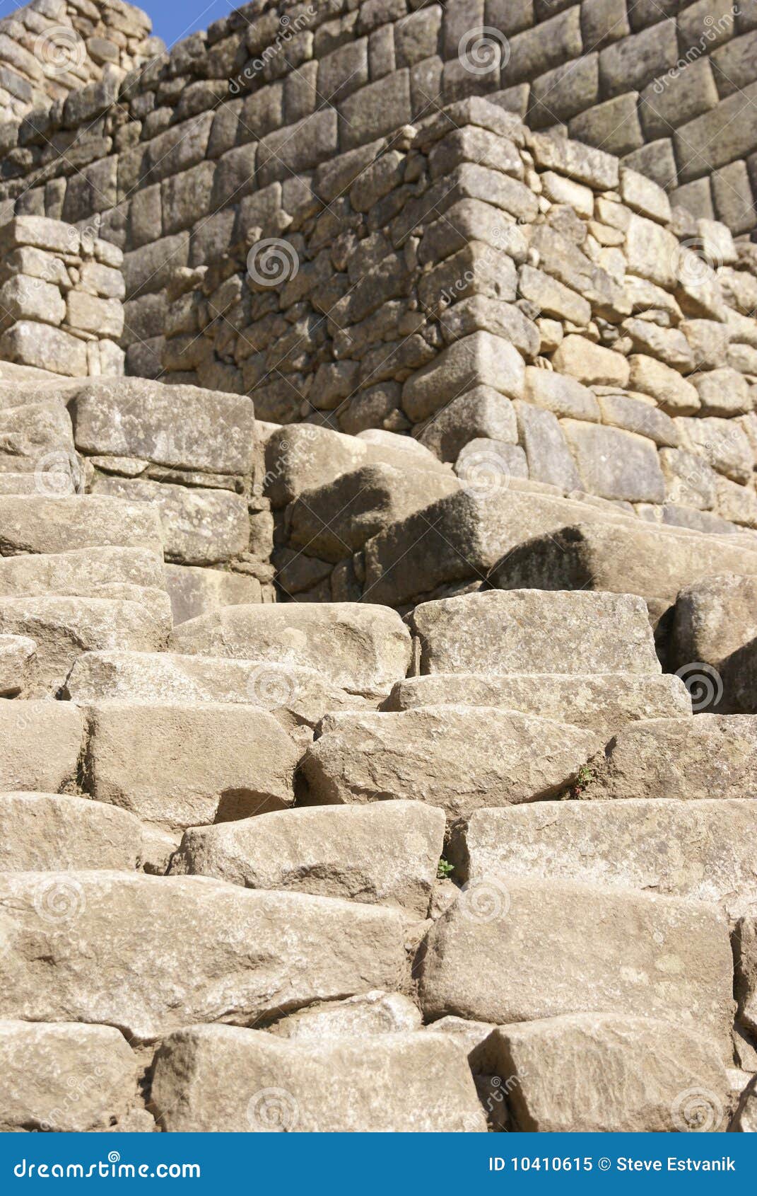 Stone Staircase, Inca Ruins Stock Image - Image of wall, indian: 10410615