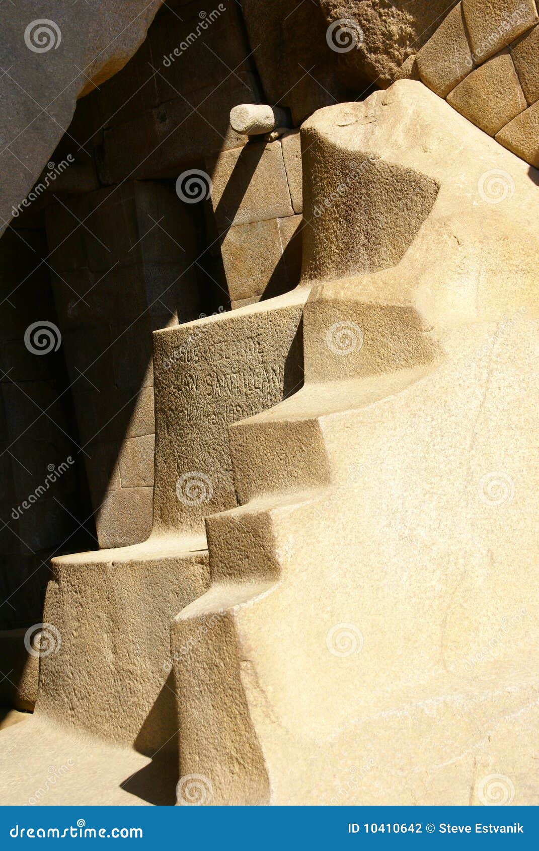 Stone Staircase, Inca Ruins Stock Photo - Image of rock, american: 10410642