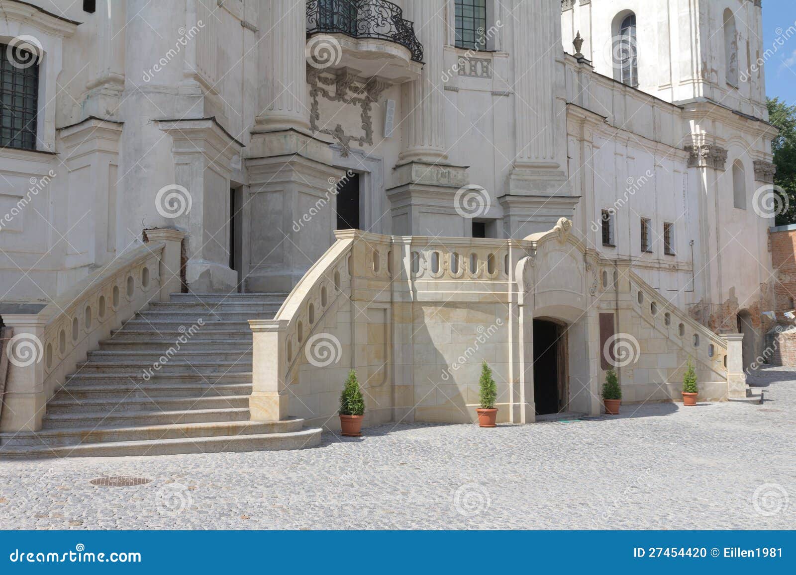 Stone Staircase. Monastery - Fortress Stock Photo - Image of medieval ...
