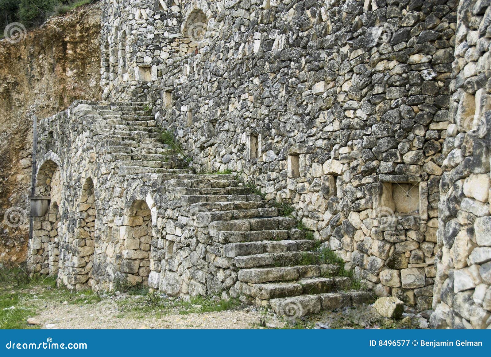 Stone stairs stock image. Image of cold, architecture - 8496577