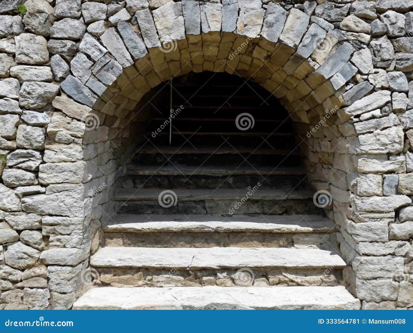 Stone stairs in the castle stock image. Image of antique - 333564781