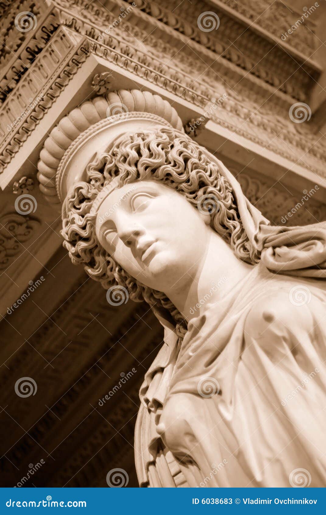 Stone Statue editorial stock photo. Image of female, history - 6038683