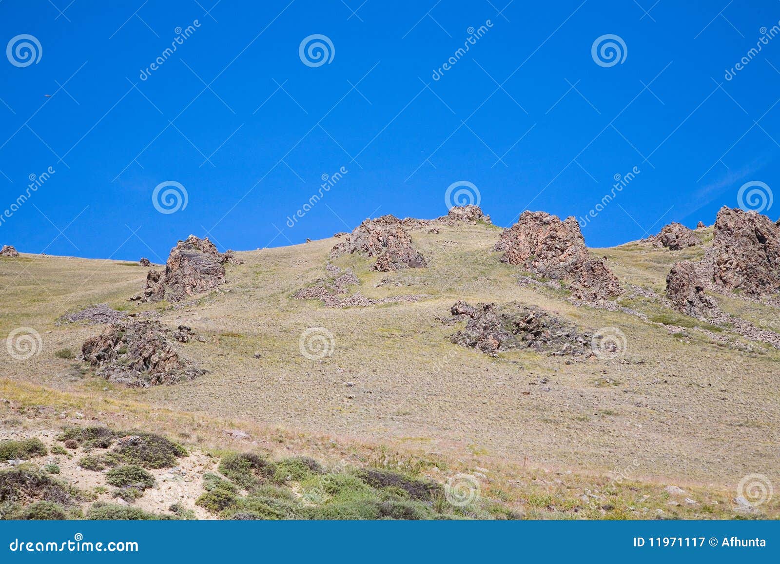 Stone steppe stock image. Image of clear, clay, horizontal - 11971117