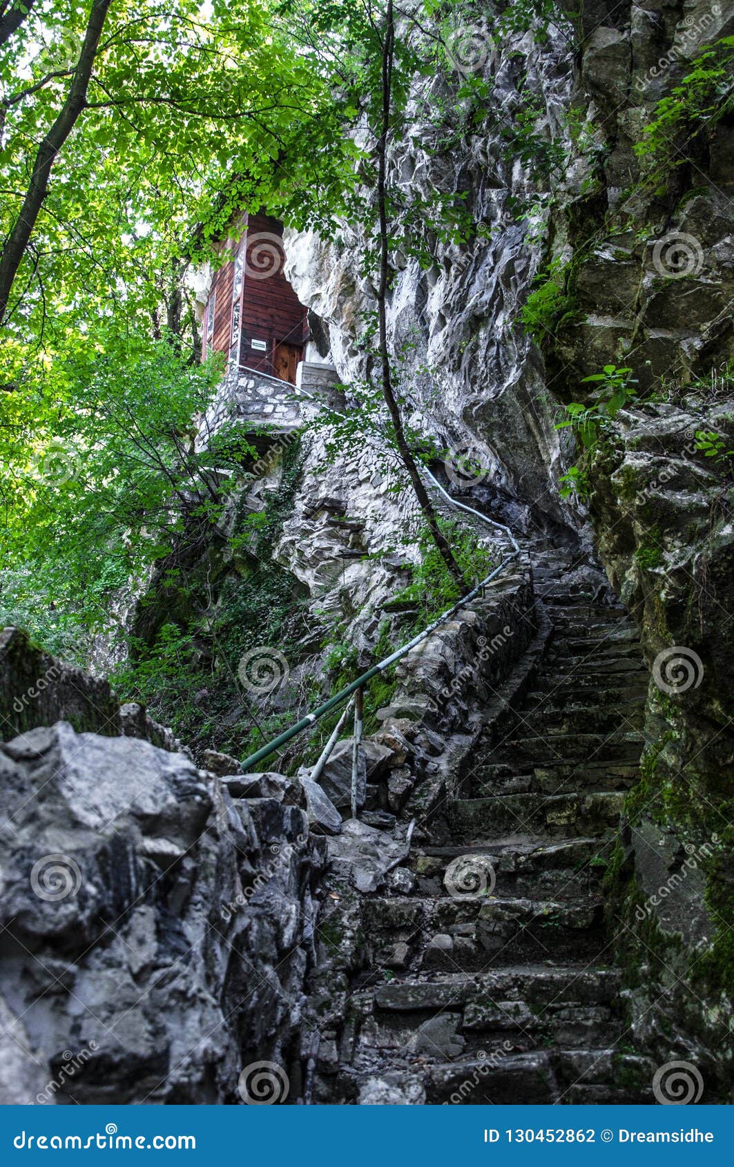 Stone Steps Carved in the Rock Stock Photo - Image of stairway, shadow ...