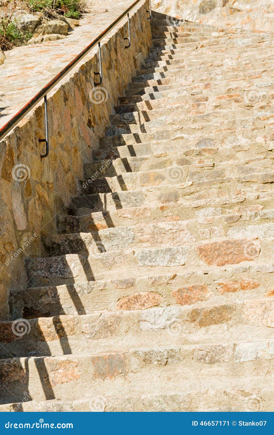 Stone steps stock image. Image of brickwork, outdoor - 46657171