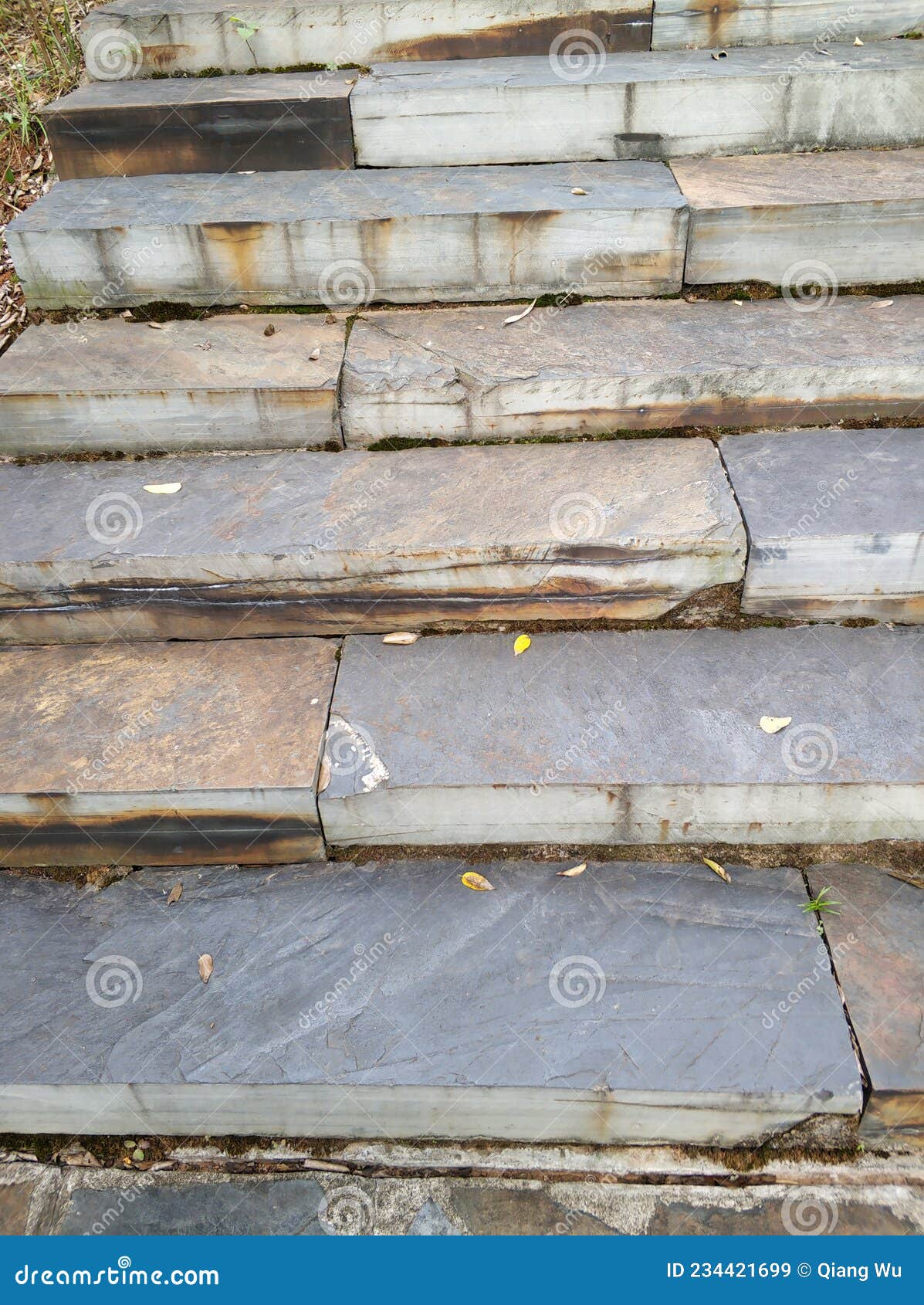 Stone Steps on the Mountain Stock Image - Image of devise, masonry ...