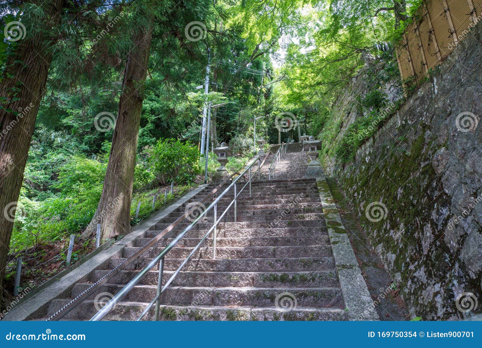 Stone Steps in the Mountains Stock Photo - Image of outdoor, scenery ...