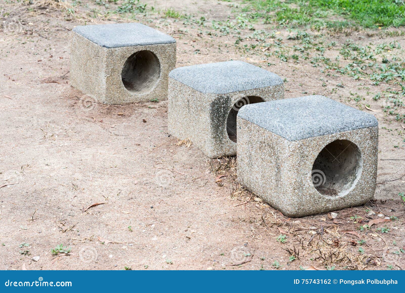 Stone stool set stock photo. Image of beauty, design - 75743162