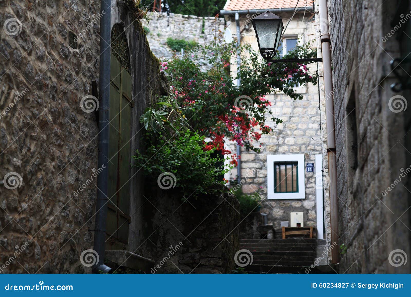 Stone Streets in Old Europe Stock Image - Image of dusk, city: 60234827
