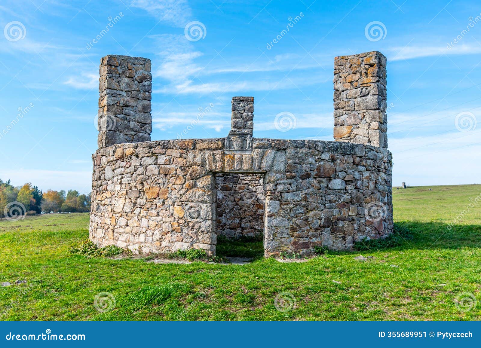 Historic Execution Ground in Horni Slavkov Stock Image - Image of ...