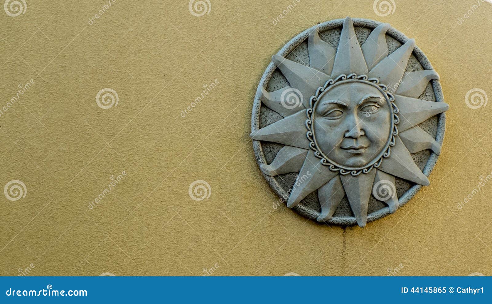 Stone Sun Sculpture stock image. Image of summer, sunshine - 44145865