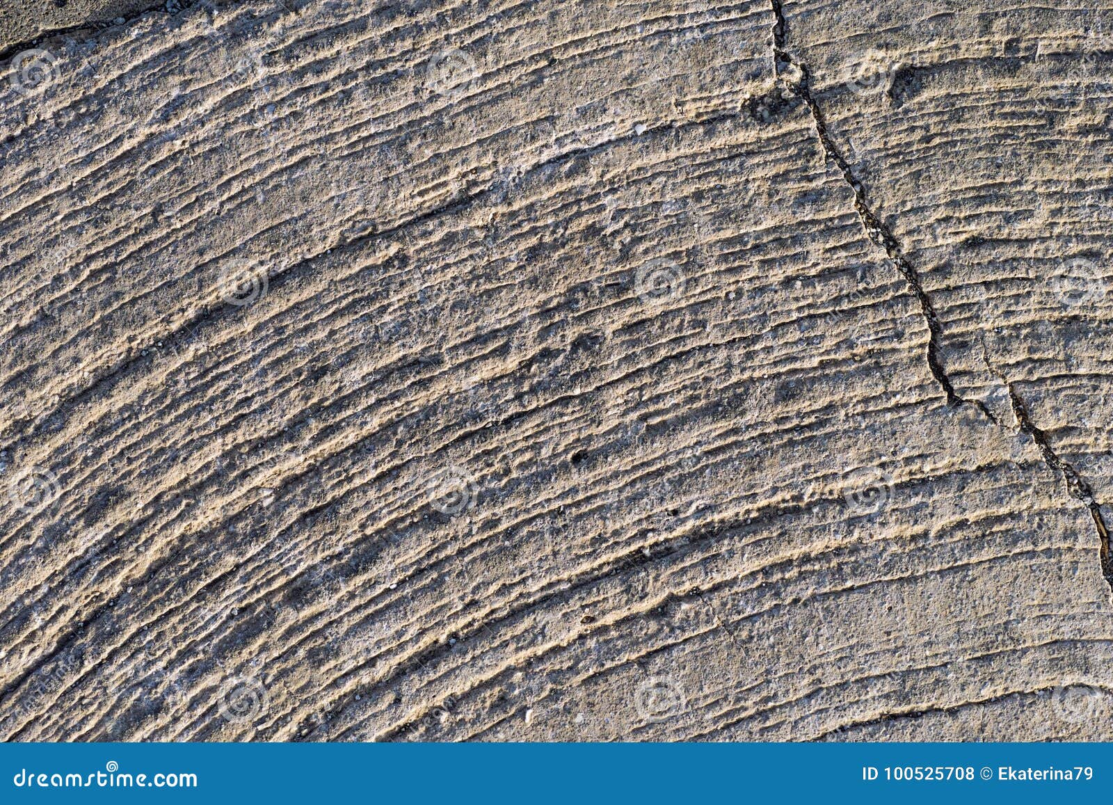 Stone Surface with Arc Scratches. Stock Photo - Image of outdoors ...