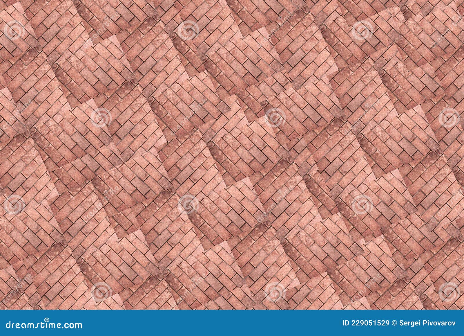 Stone Surface Light Brown Base Cobblestone Town Square Abstract Design ...