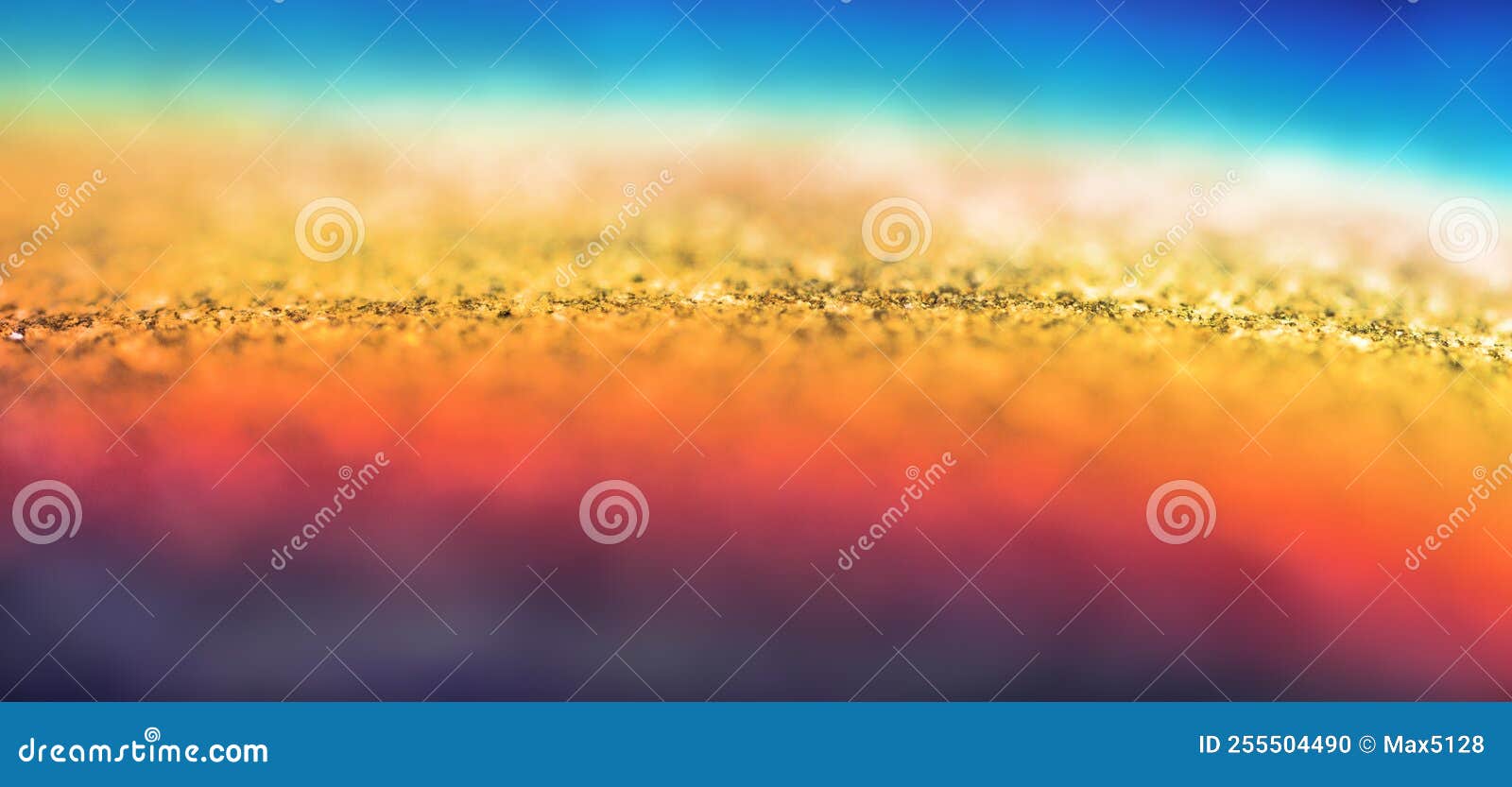 Stone Surface Rainbow Spectrum Stock Photo - Image of dribble, plate ...