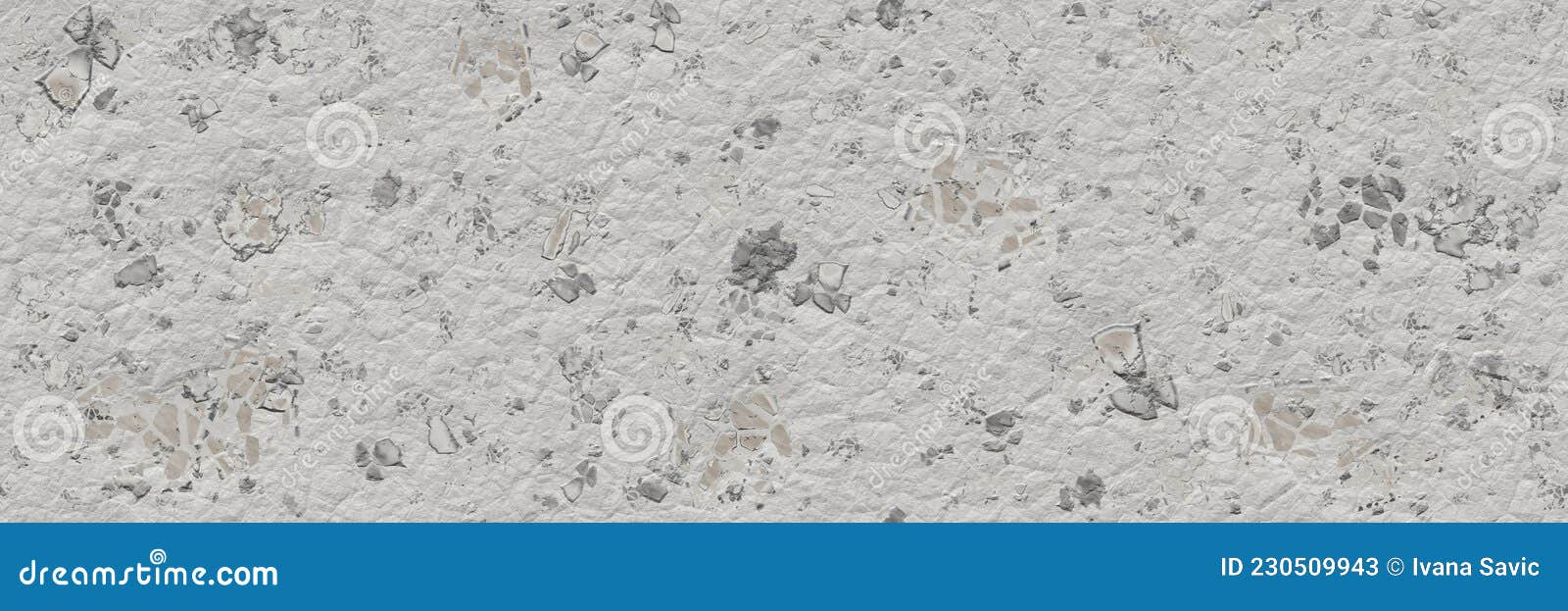 Stone Surface Texture. 3d Nature Illustration Grey Grunge Grainy ...