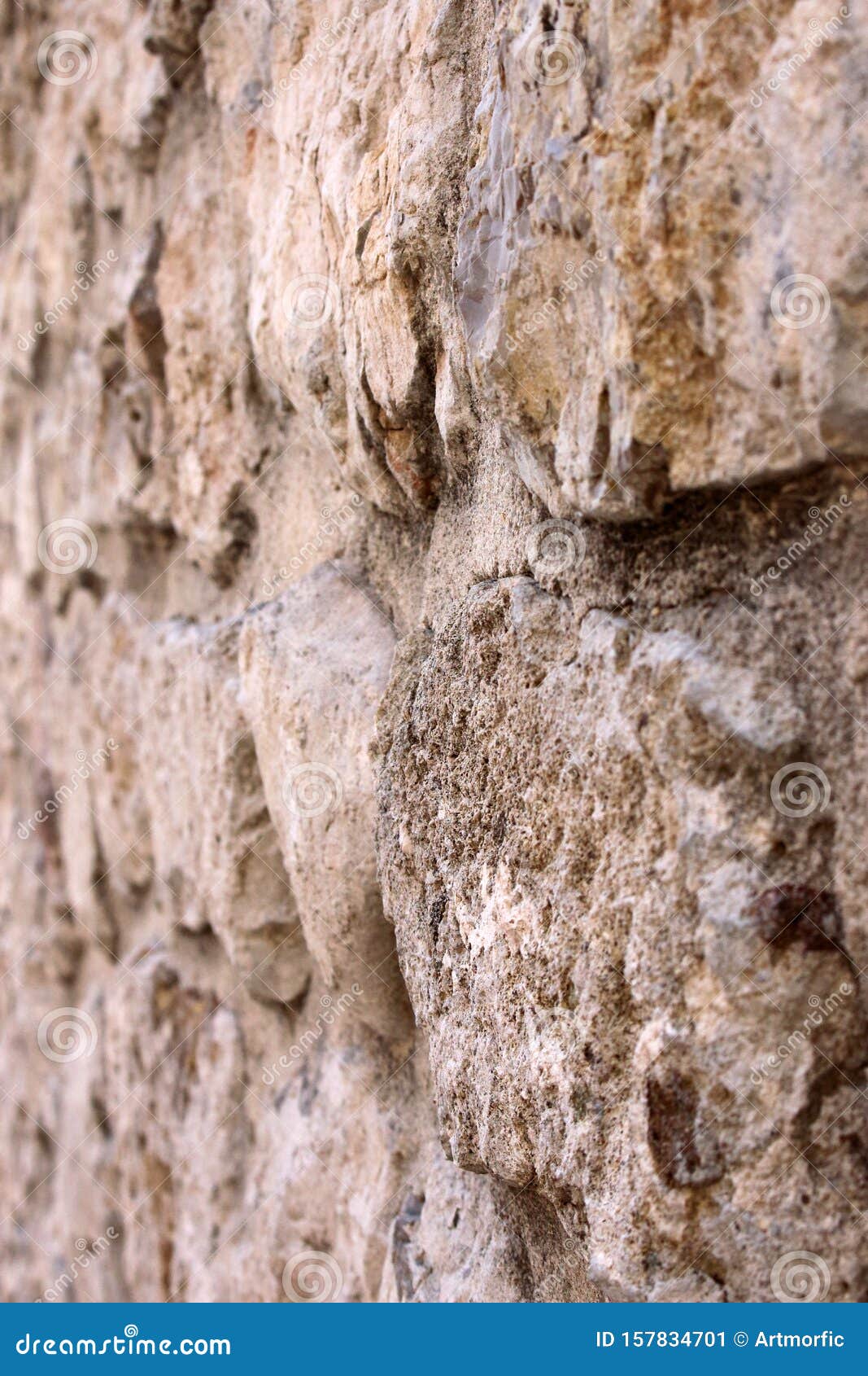 Stone Surface Textured Wall Perspective Close Up Stock Image - Image of ...
