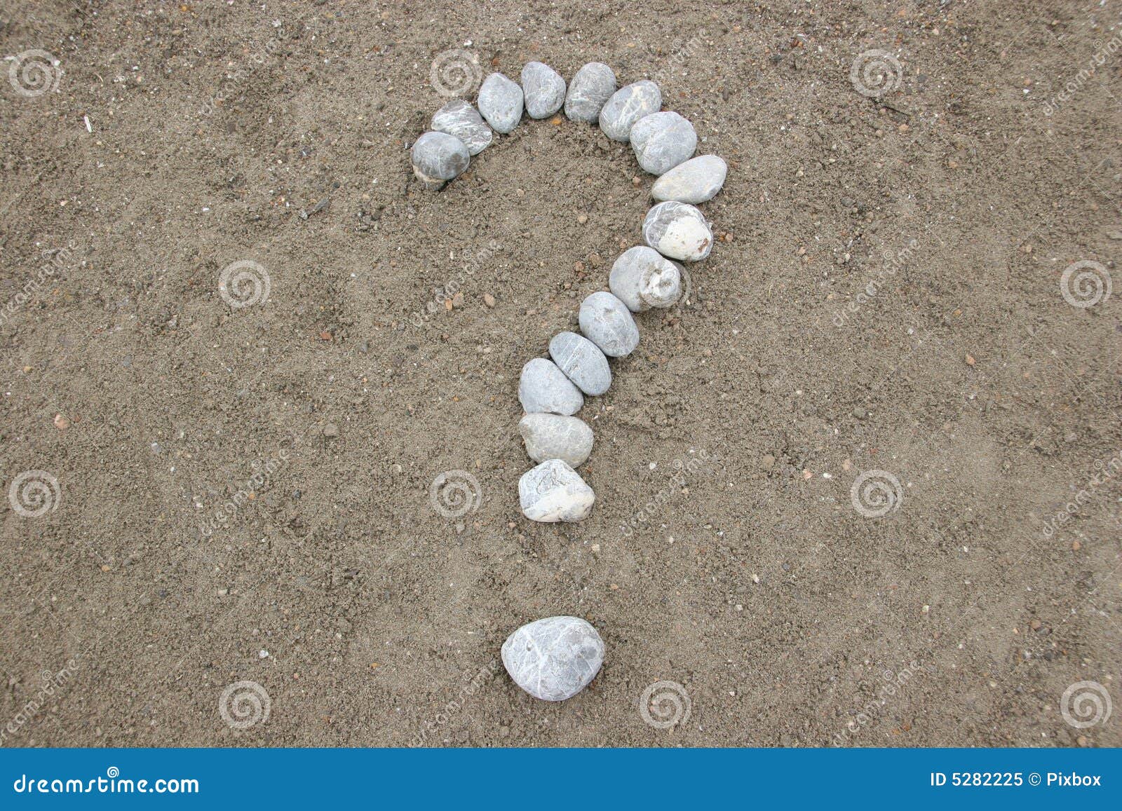 Stone Symbol Question Mark stock image. Image of mark - 5282225