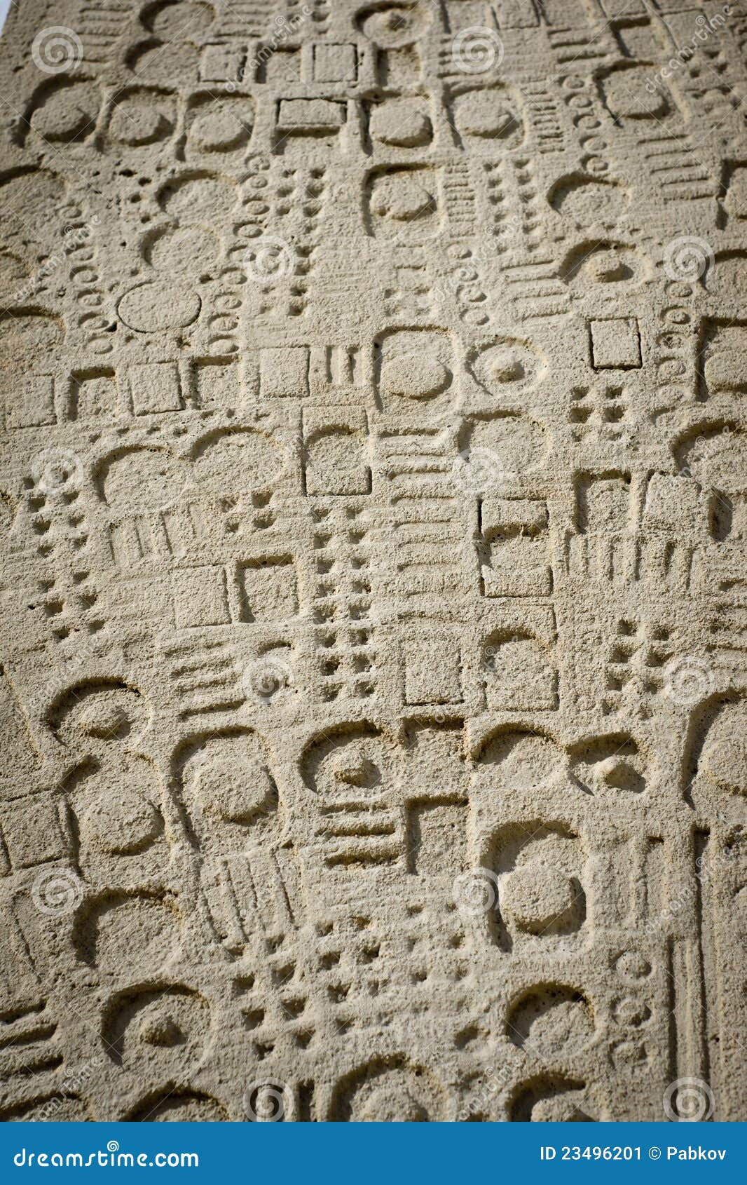 Stone symbols stock image. Image of building, antique - 23496201