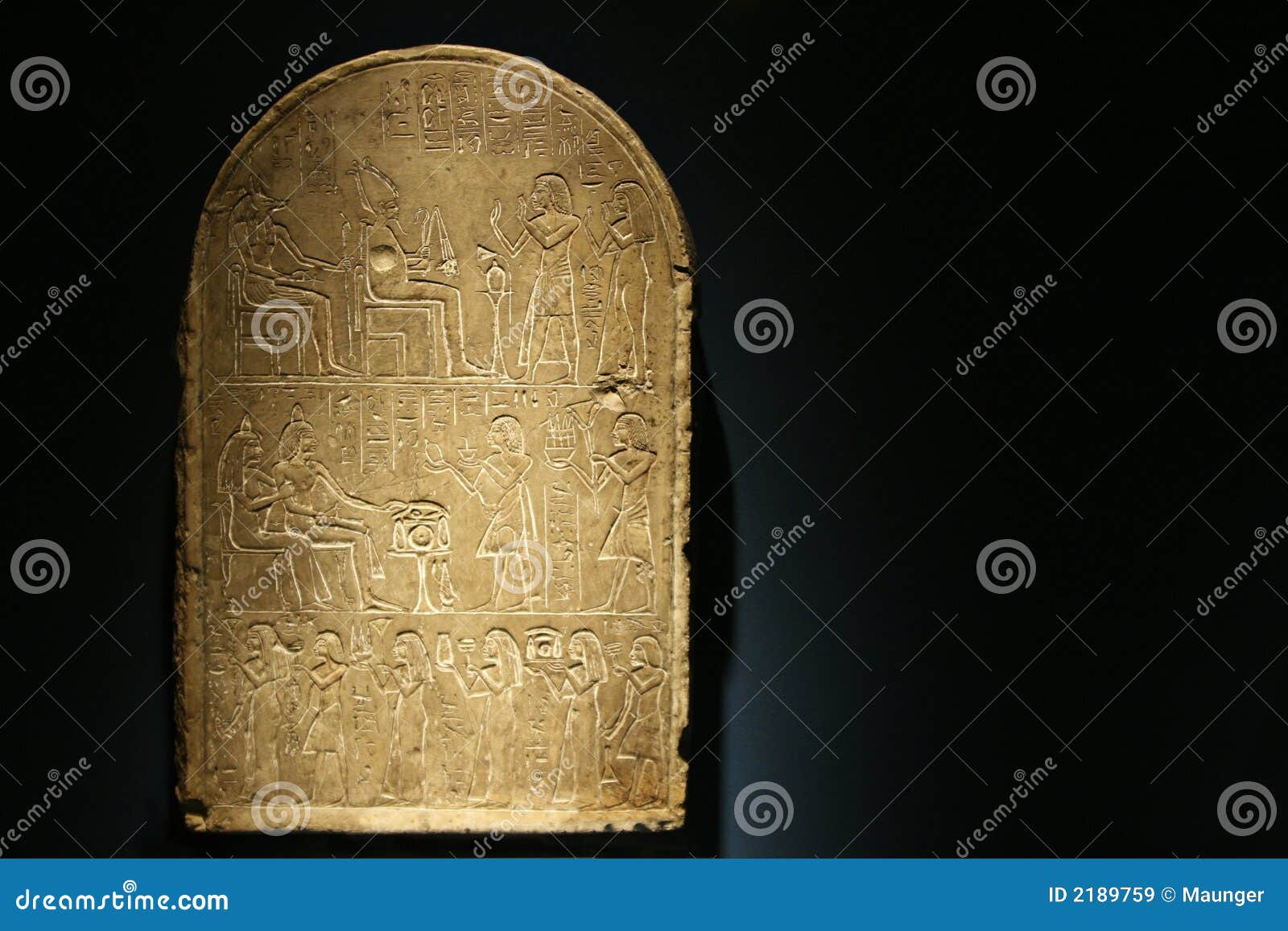 Stone Tablet with Hieroglphics Stock Image - Image of background ...