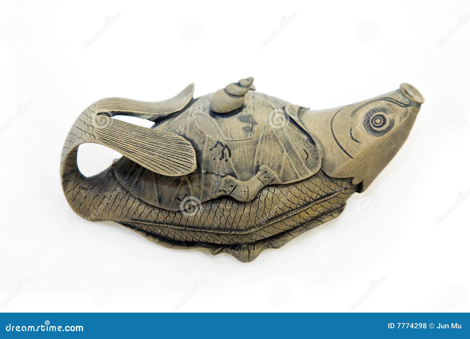 Stone teapots stock illustration. Illustration of concepts - 7774298