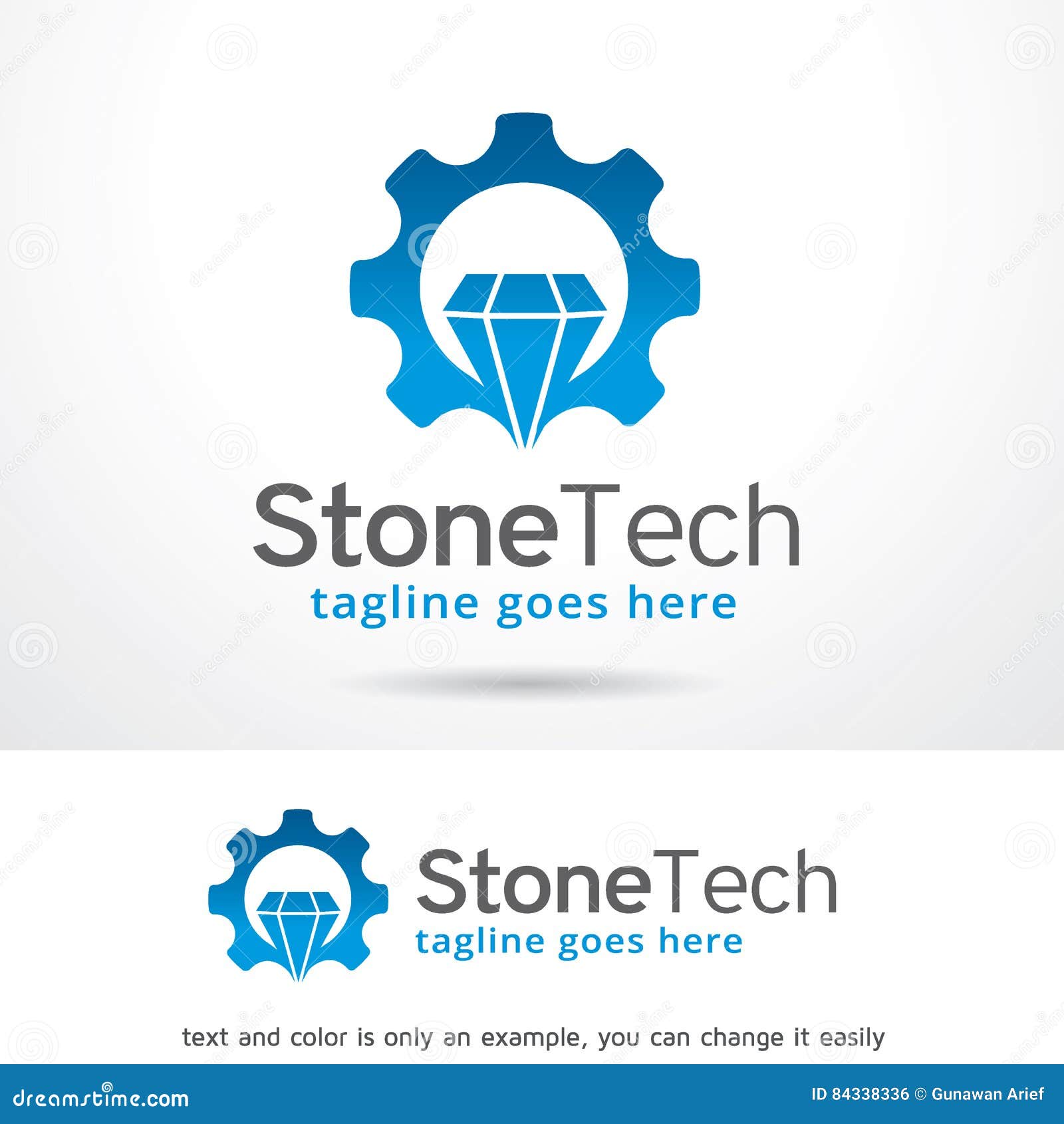 Stone Tech Logo Template Design Vector Stock Vector - Illustration of ...