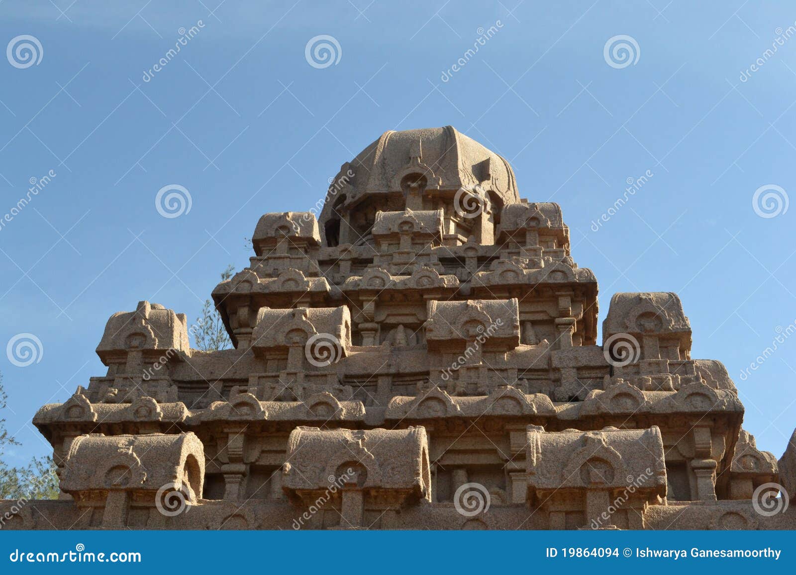 STONE TEMPLE stock photo. Image of hindu, architecture - 19864094