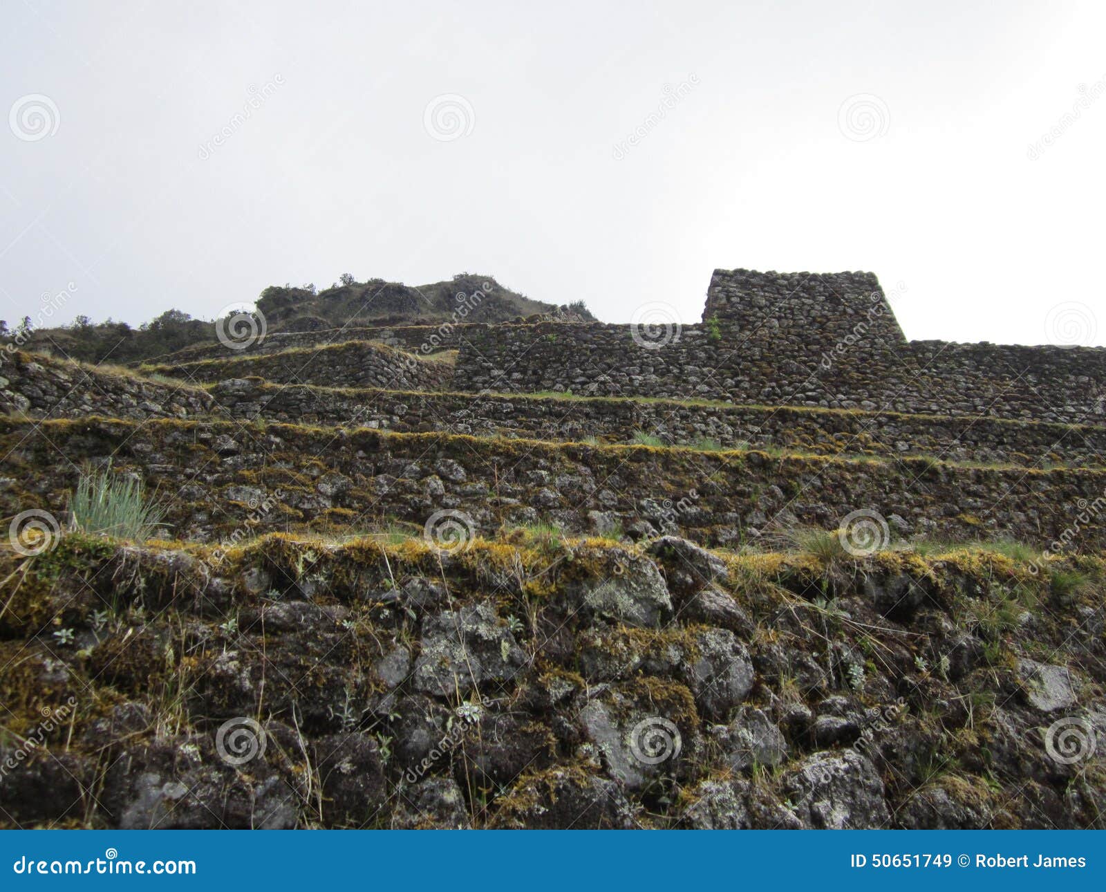 Stone terrace stock image. Image of ridden, moss, terraces - 50651749