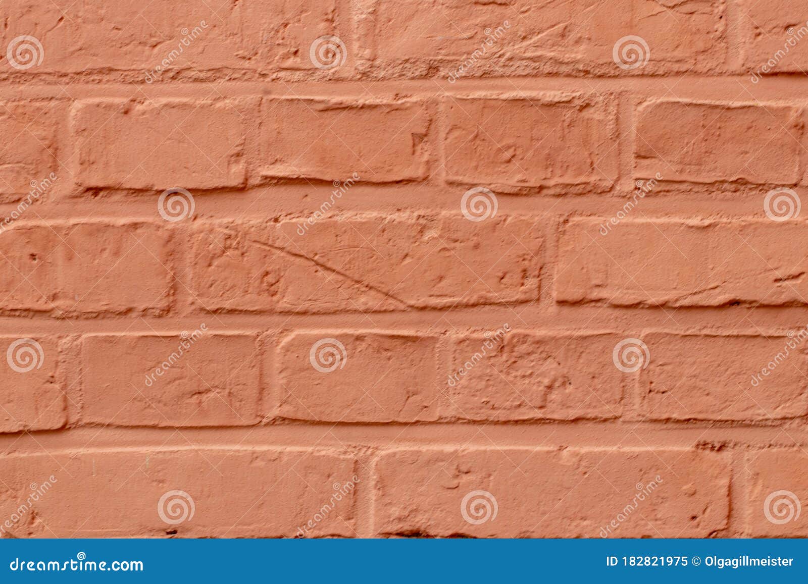 Stone Texture Background. Closeup of a Orange Brick Wall Texture Stock ...