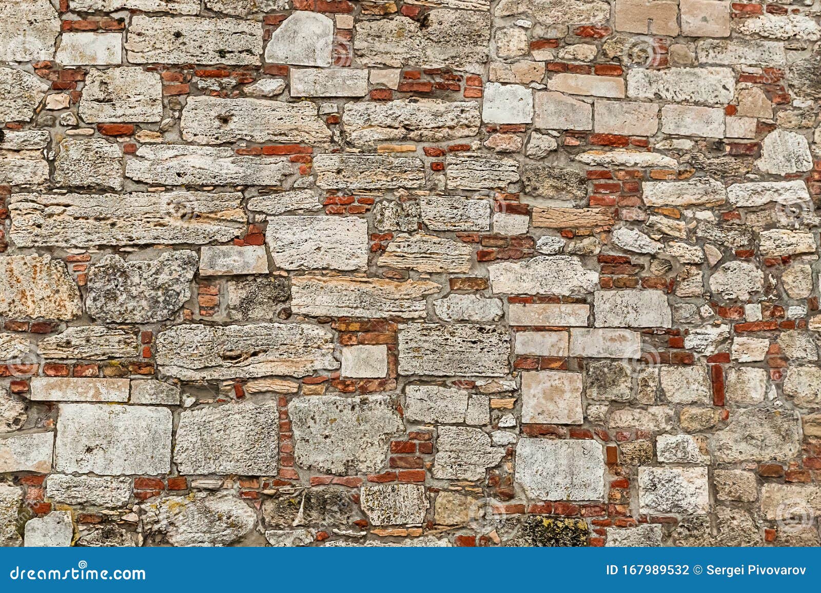 Stone Texture Background Tough and Solid Weathered Wall with Many ...