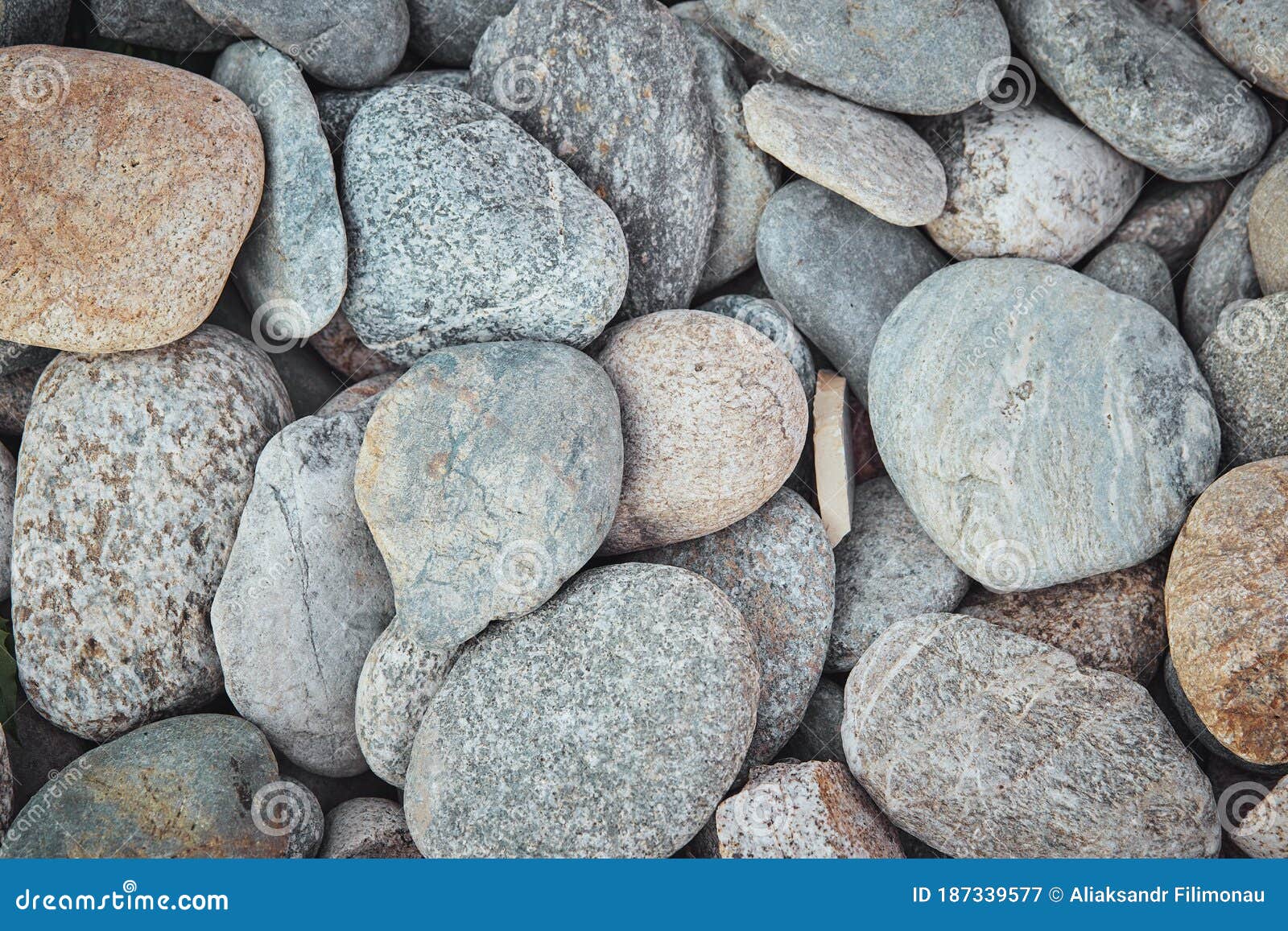 Stone Texture Closeup Different Shapes of Stones Stock Image - Image of ...