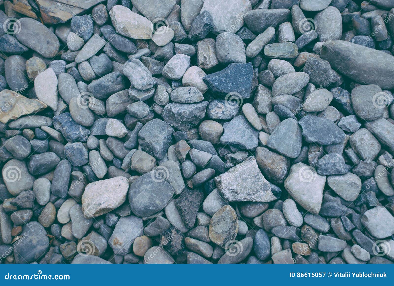 Stone Texture in Cold Style Stock Image - Image of outdoor, pebble ...