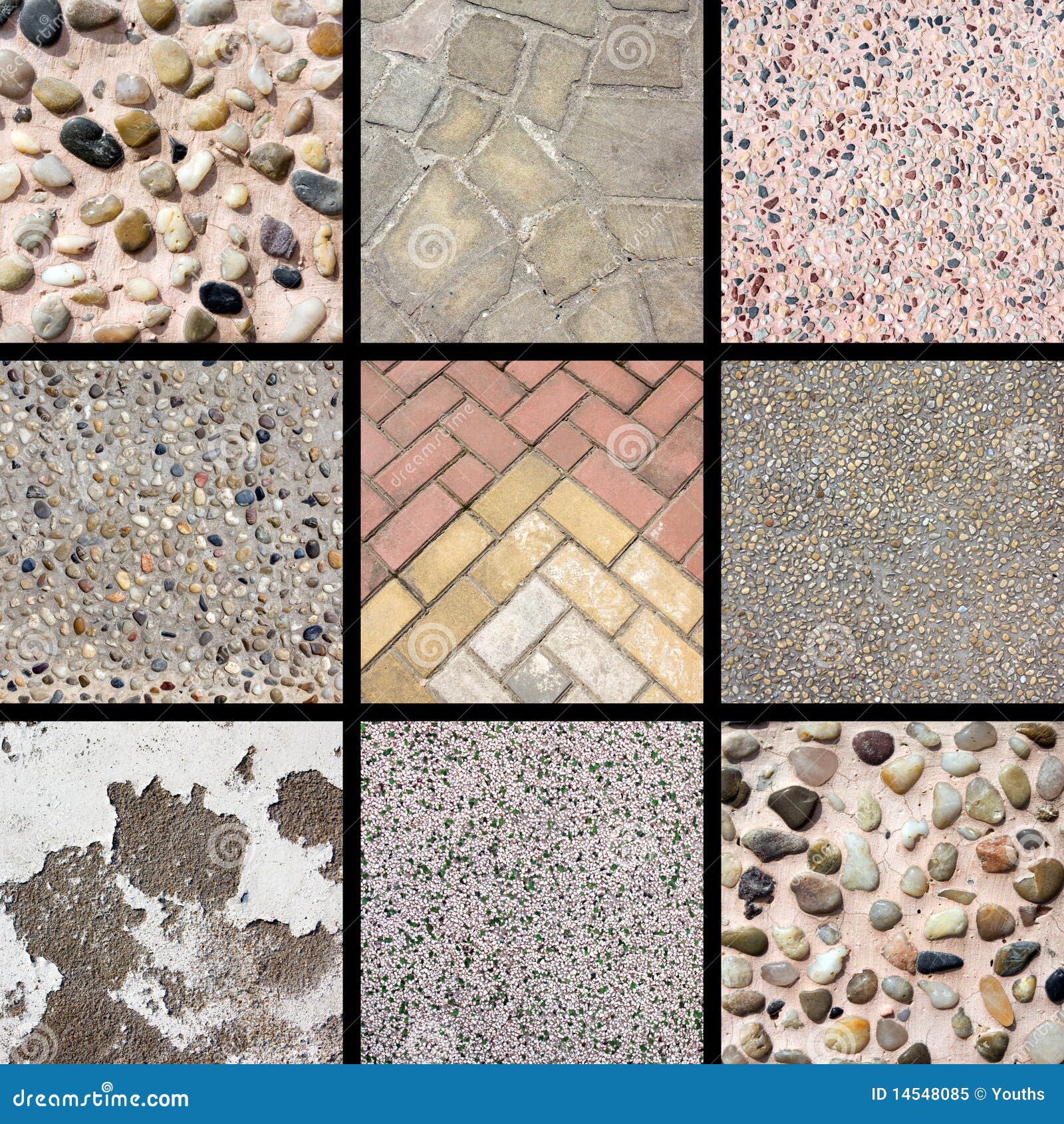 Texture Collage. Royalty-Free Stock Photography | CartoonDealer.com ...