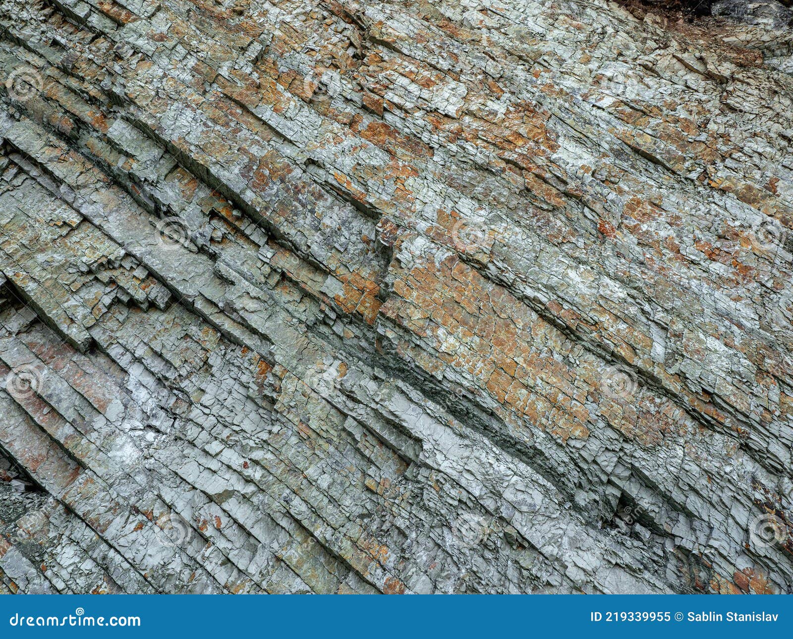 Cross Section of Rocks. Geological Layers Stock Image - Image of layer ...