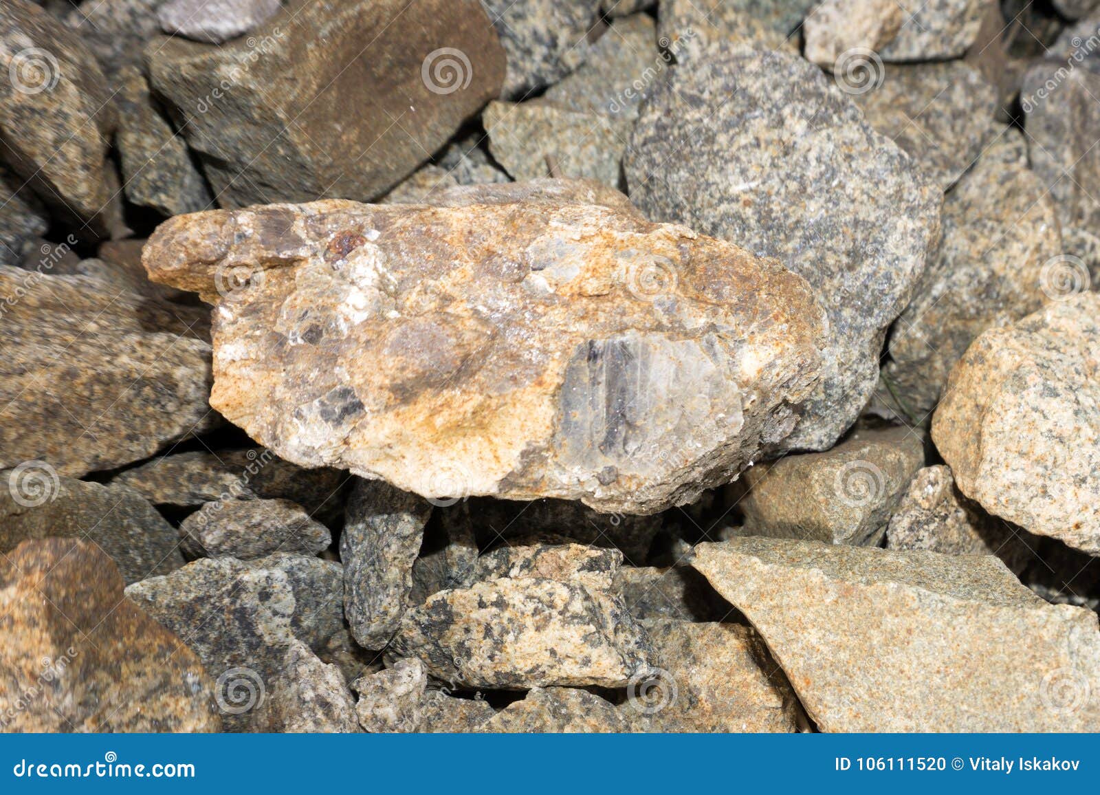 Stone Texture, Crushed Stone, Ballast Stock Photo - Image of metal ...