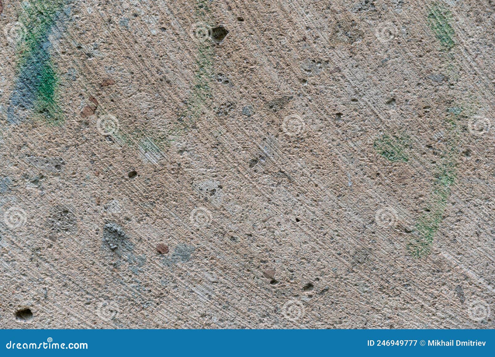 Stone Texture. Detailed Shot of Sawn Stone. Circular Saw Marks on the ...