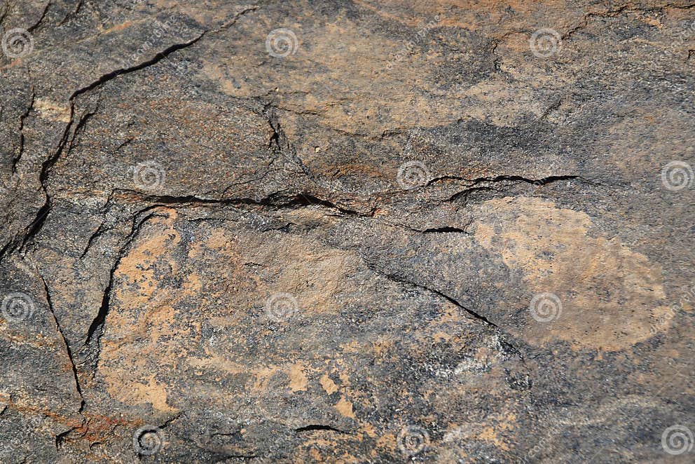 Stone Texture of the Granite Bed for a Natural Background Stock Photo ...