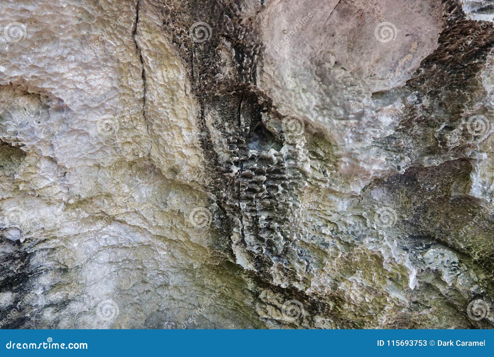 Old Cracked Stone Wall Background, Rock, Empty Concept. Stock Image ...