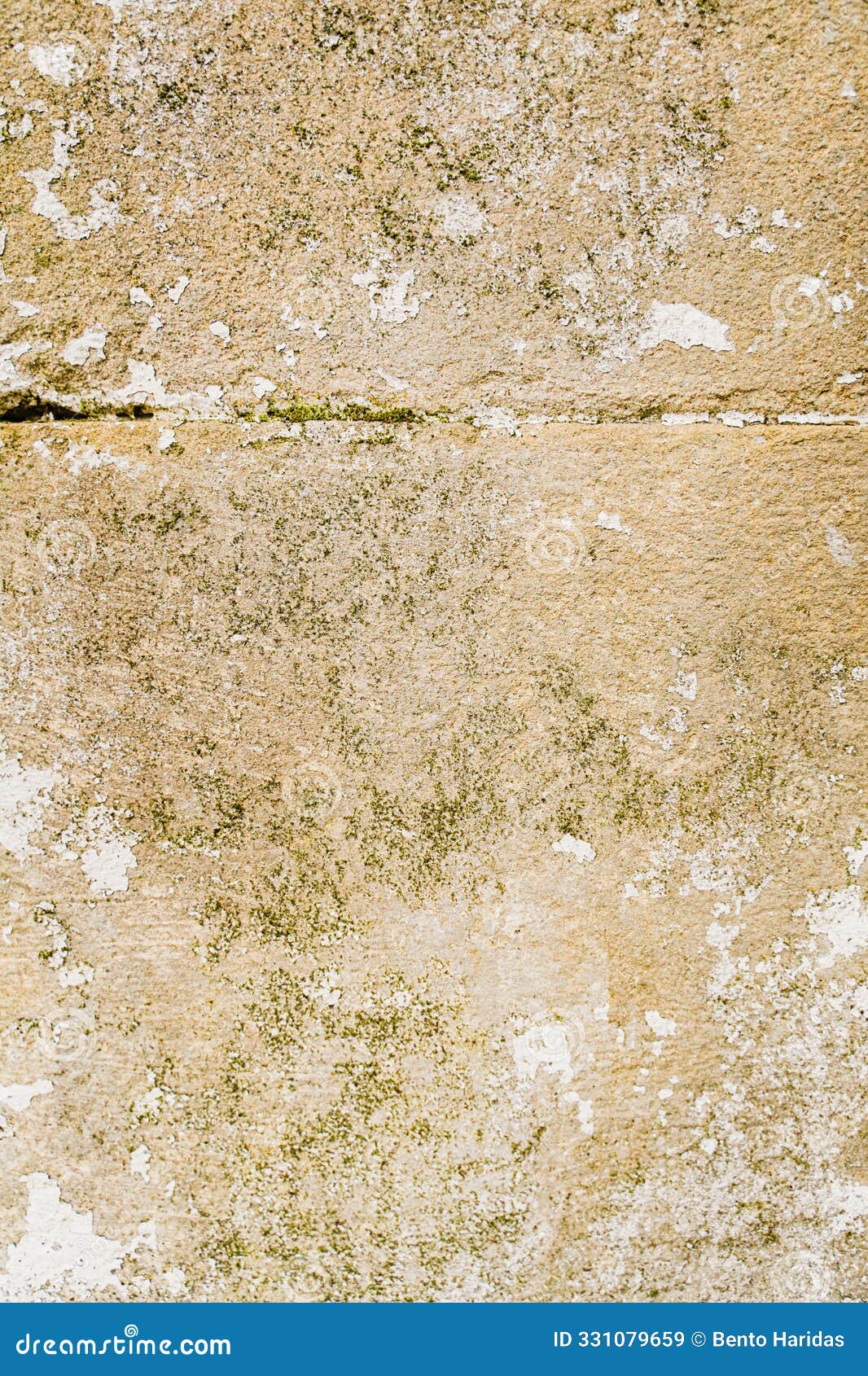 Stone Texture with Peeling Paint and Crack Stock Image - Image of ...