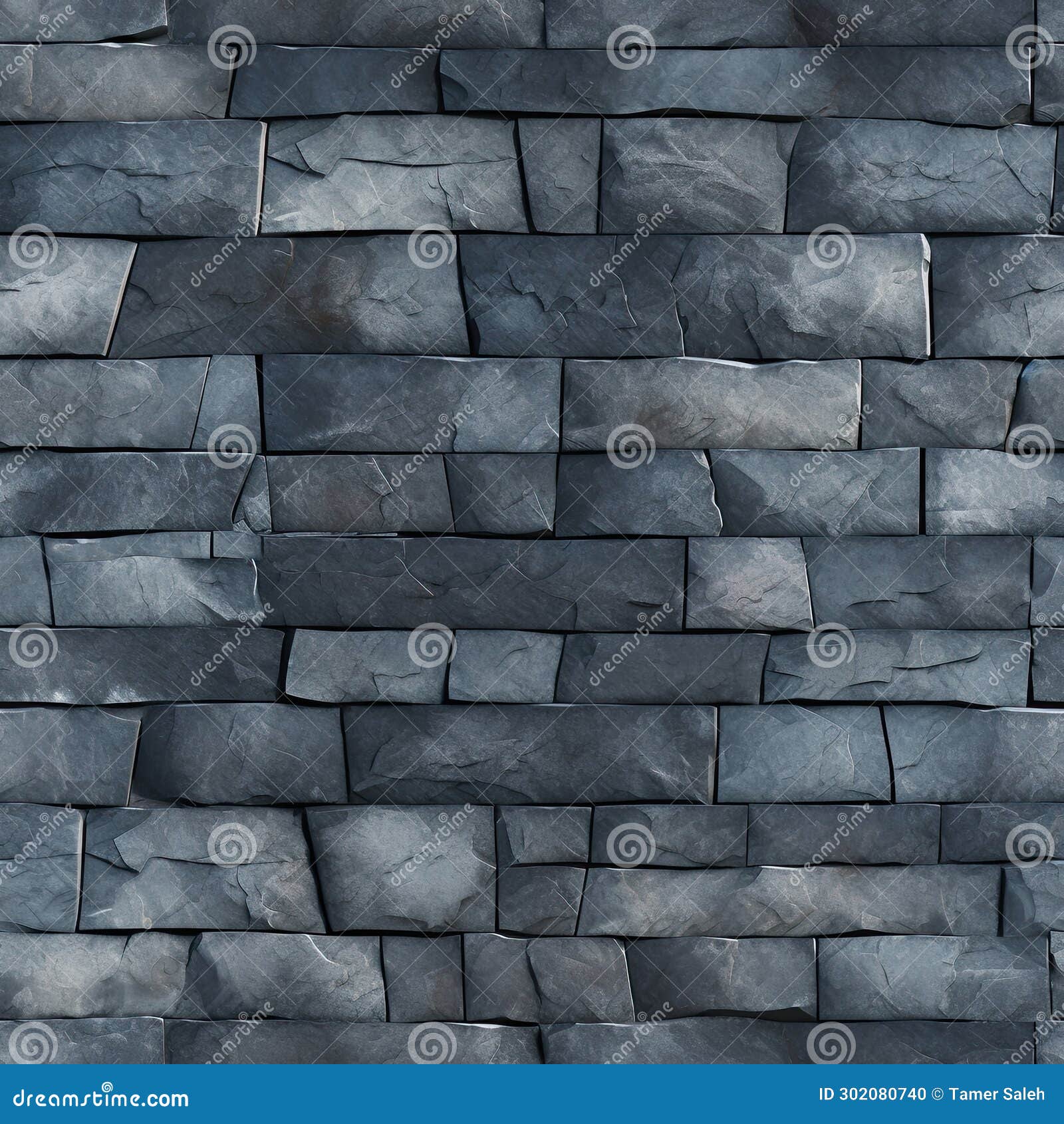 Stone Texture Seamless Pattern. Stock Illustration - Illustration of ...