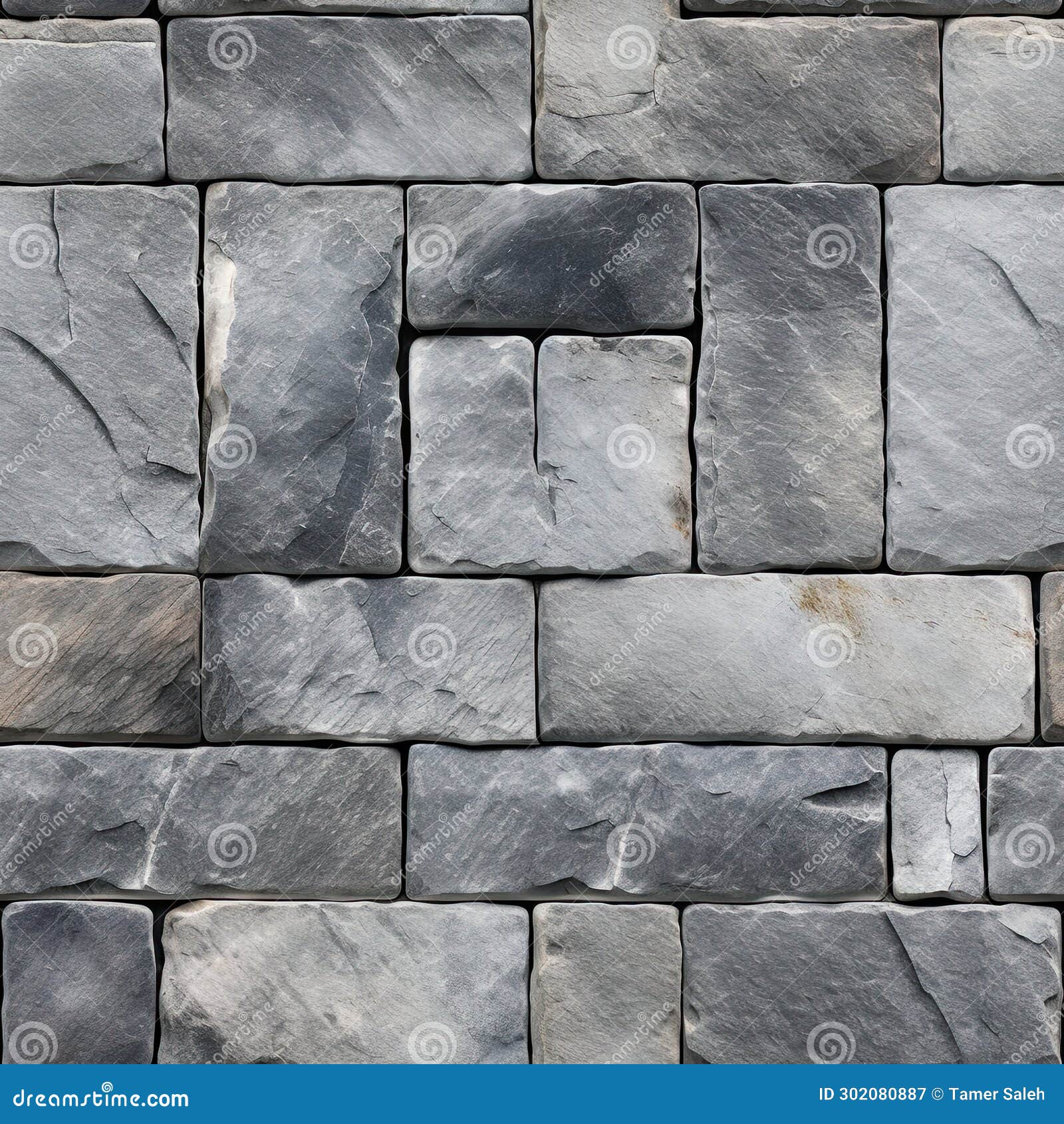 Stone Texture Seamless Pattern. Stock Illustration - Illustration of ...