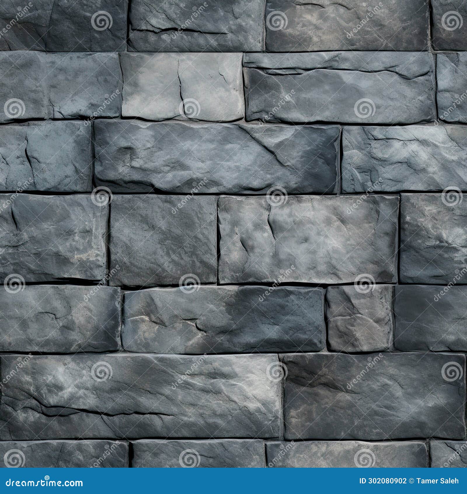 Stone Texture Seamless Pattern. Stock Illustration - Illustration of ...