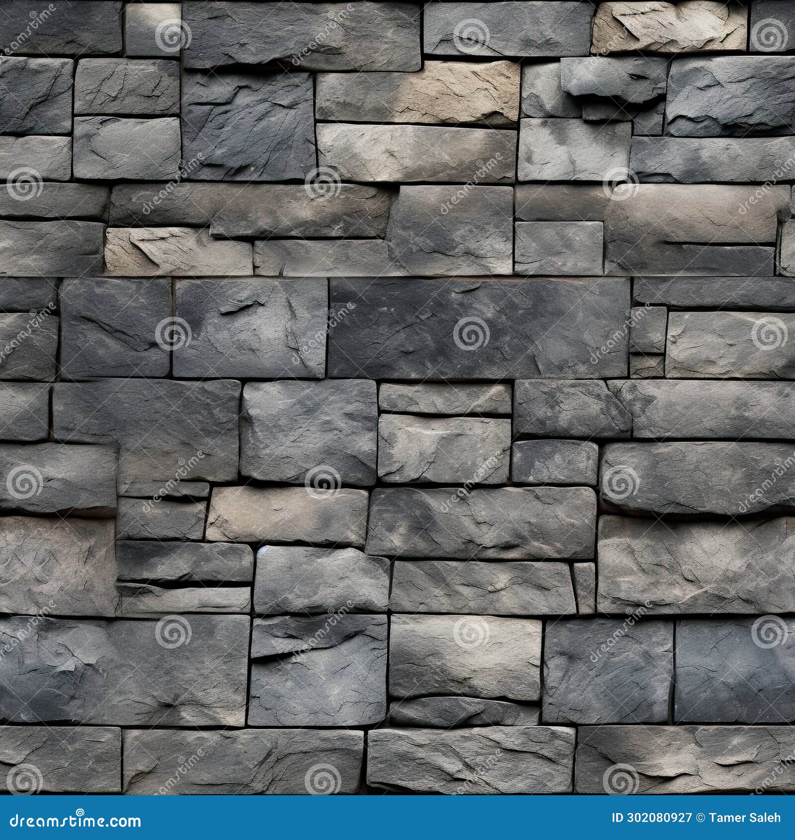 Stone Texture Seamless Pattern. Stock Illustration - Illustration of ...